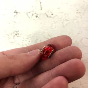 Pandora | Jewelry | Authentic Pandora Fascinating Red Murano Charm ...